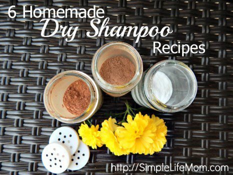 6 Homemade Dry Shampoo Recipes - Simple Life Mom