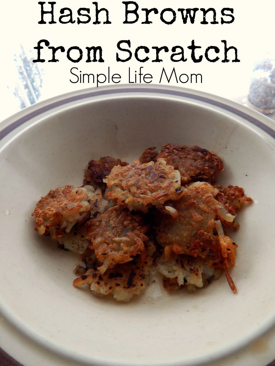 How to Make Hash Browns from Scratch - Simple Life Mom