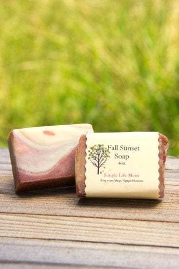 5 Beautiful Fall Soap Recipes- Natural Coloring and Scent - Simple Life Mom