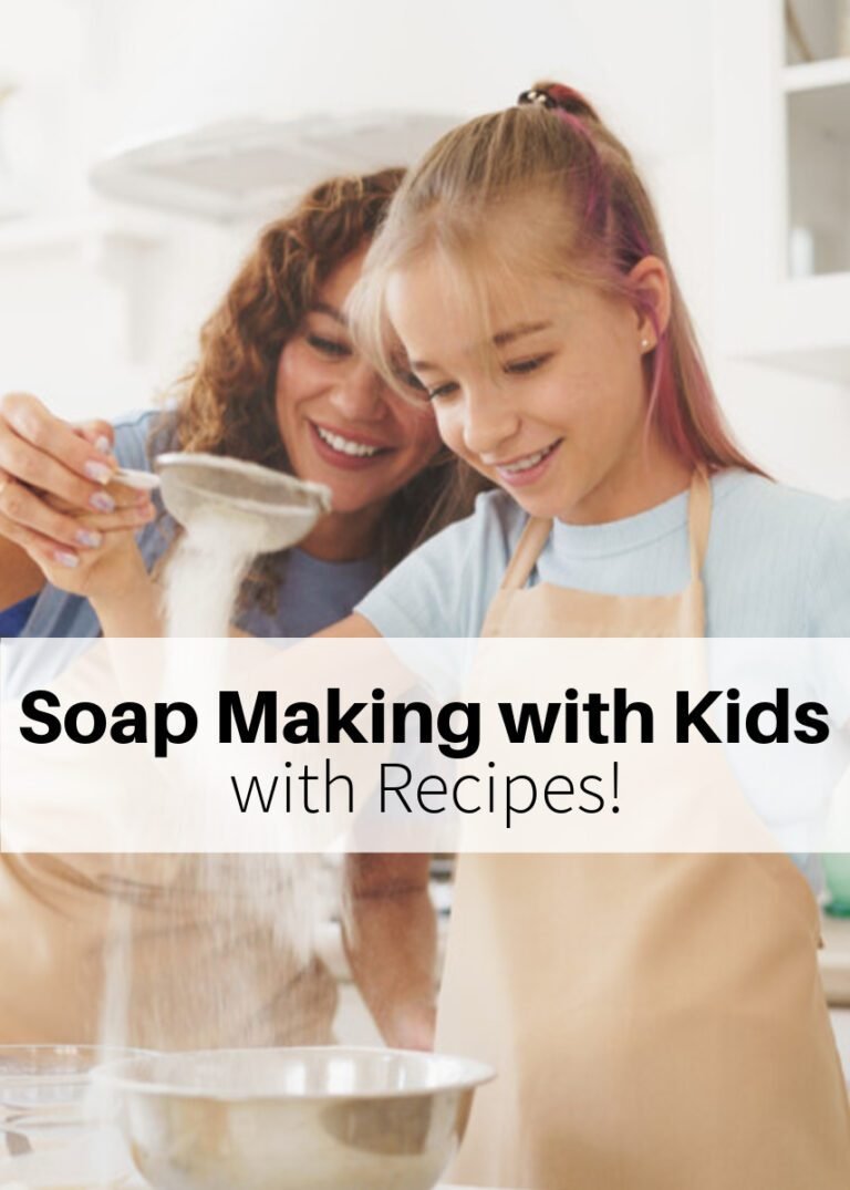 How to Make Soap with Kids (with Recipes) - Simple Life Mom