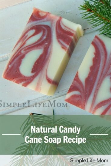 Natural Candy Cane Soap Recipe -A Great Gift Idea - Simple Life Mom
