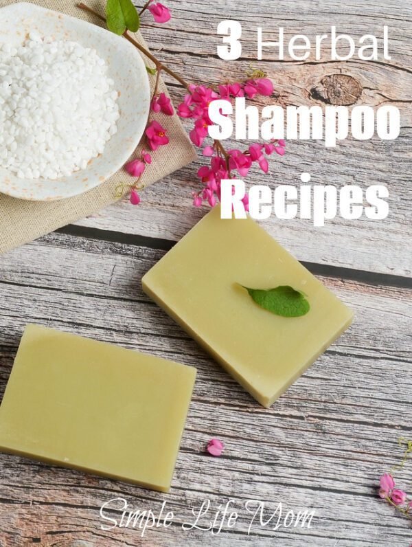 3 Easy Summer Herbal Shampoo Recipes - Simple Life Mom